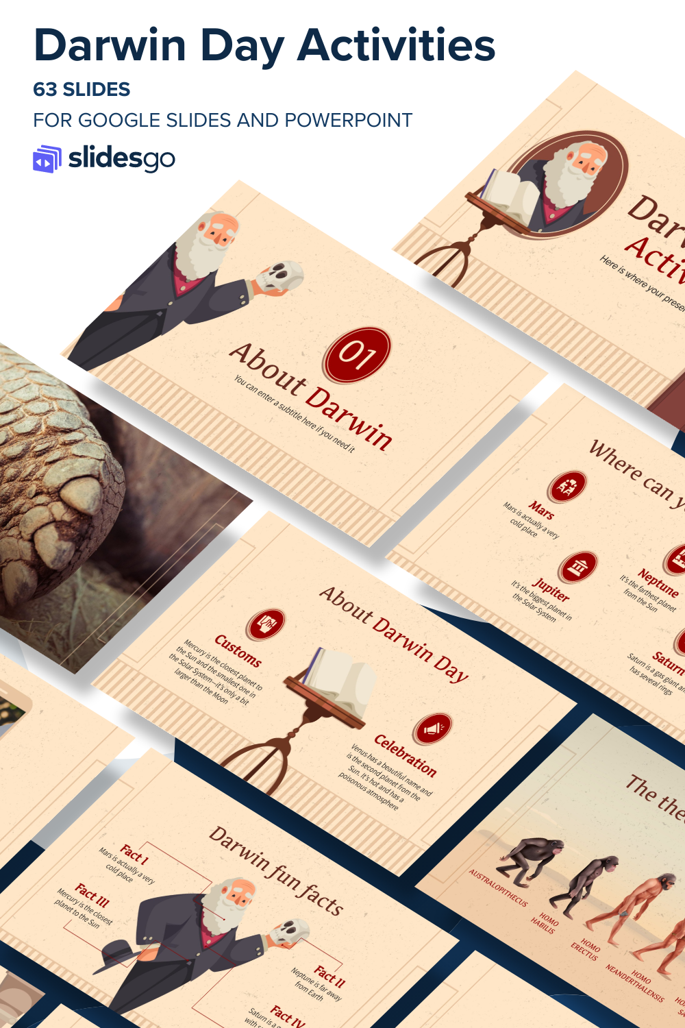 Darwin Day Activities | Google Slides & PowerPoint