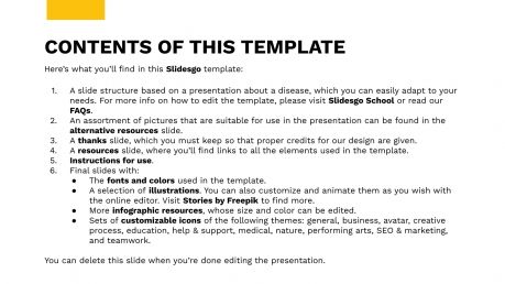 Drug Addiction Google Slides & PowerPoint template