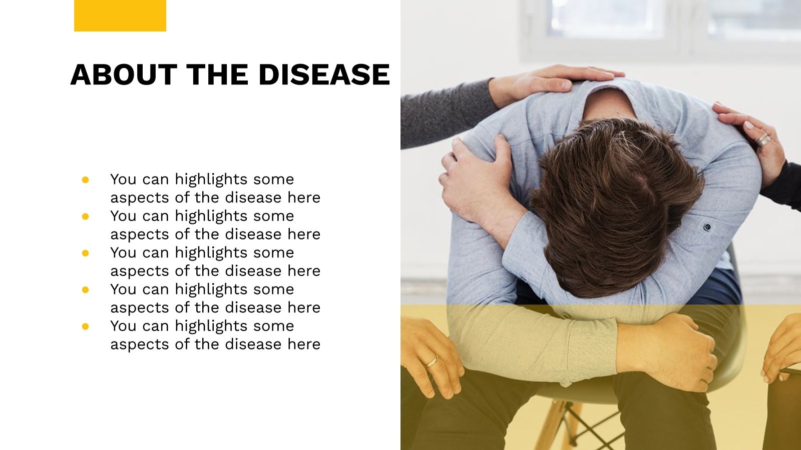 Drug Addiction Google Slides & PowerPoint template