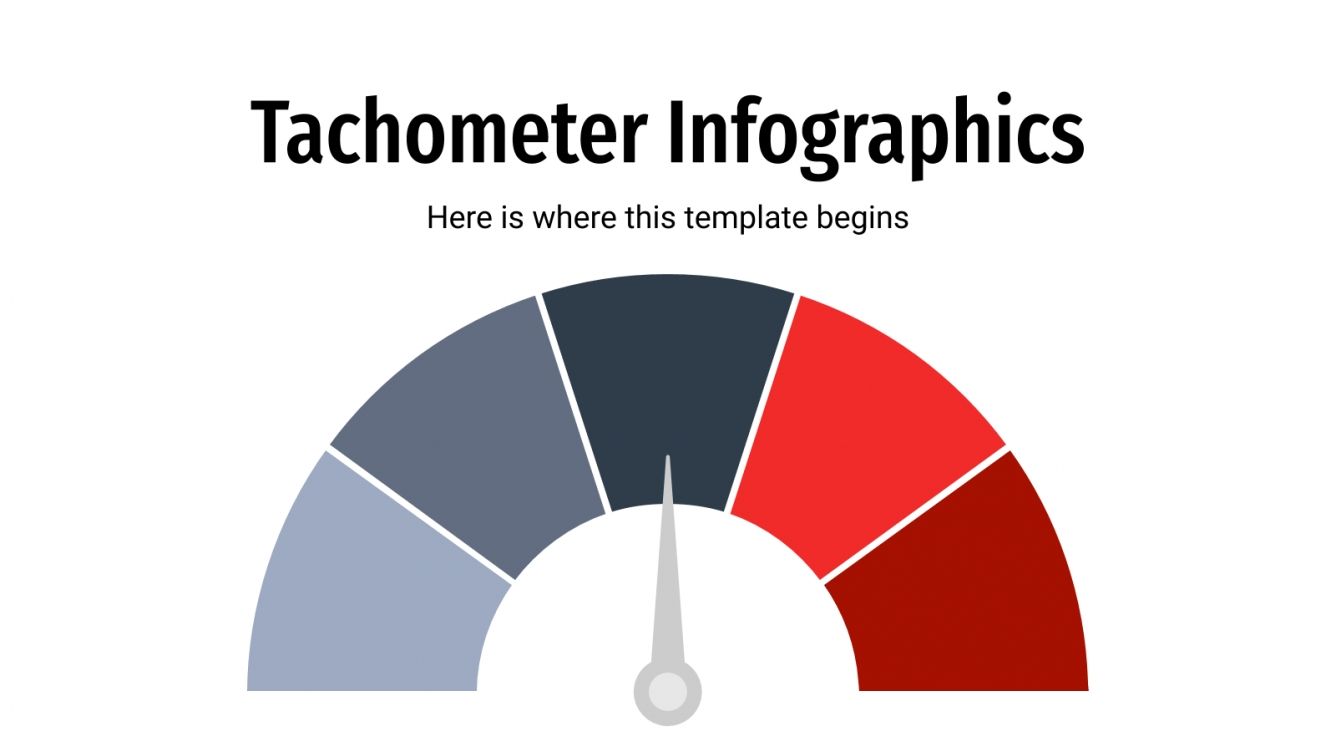 Tachometer Infographics | Google Slides & PowerPoint template