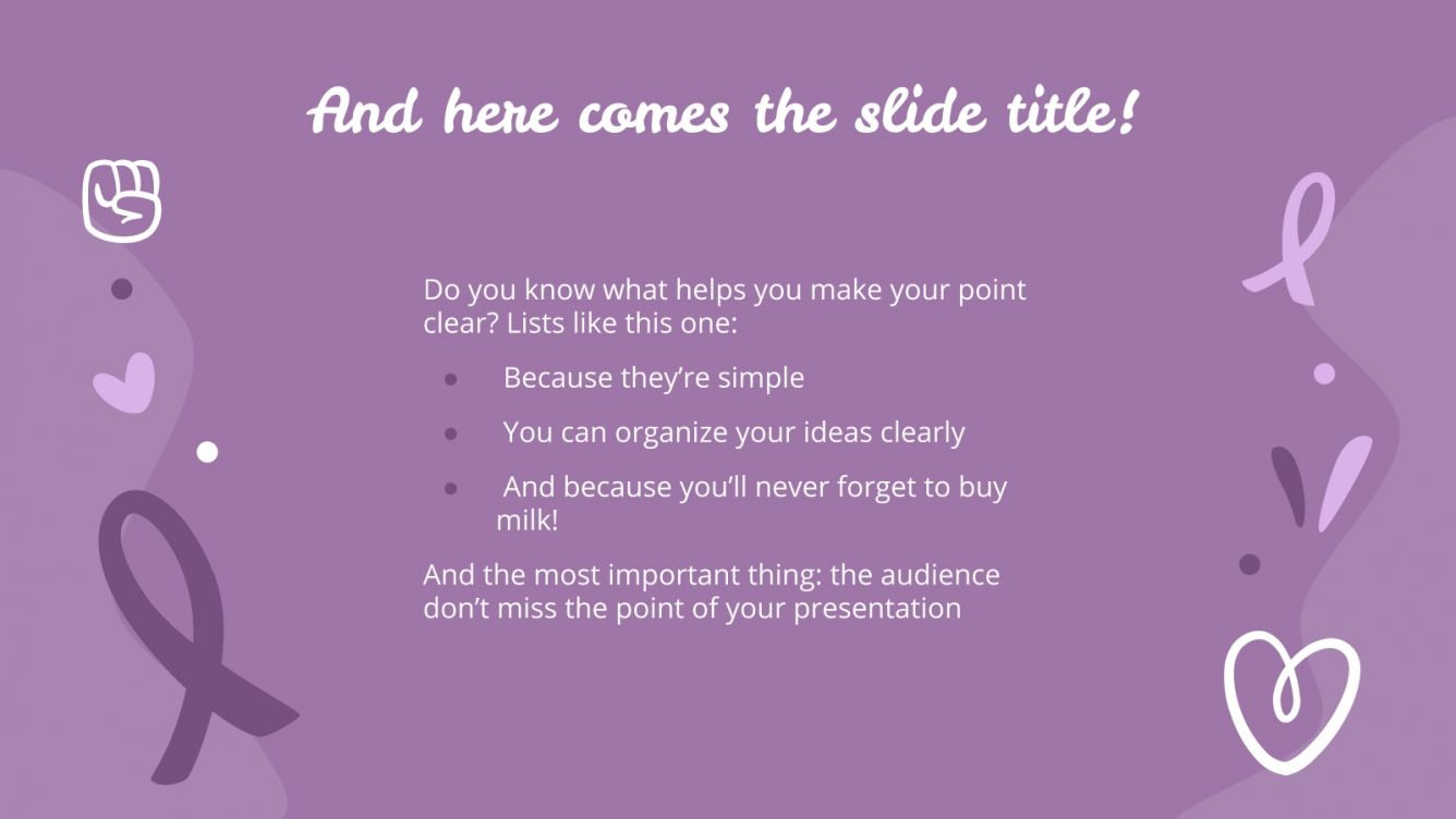 World Cancer Day | Template for Google Slides & PowerPoint