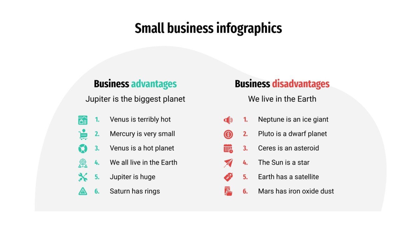 Small Business Infographics | Google Slides & PowerPoint