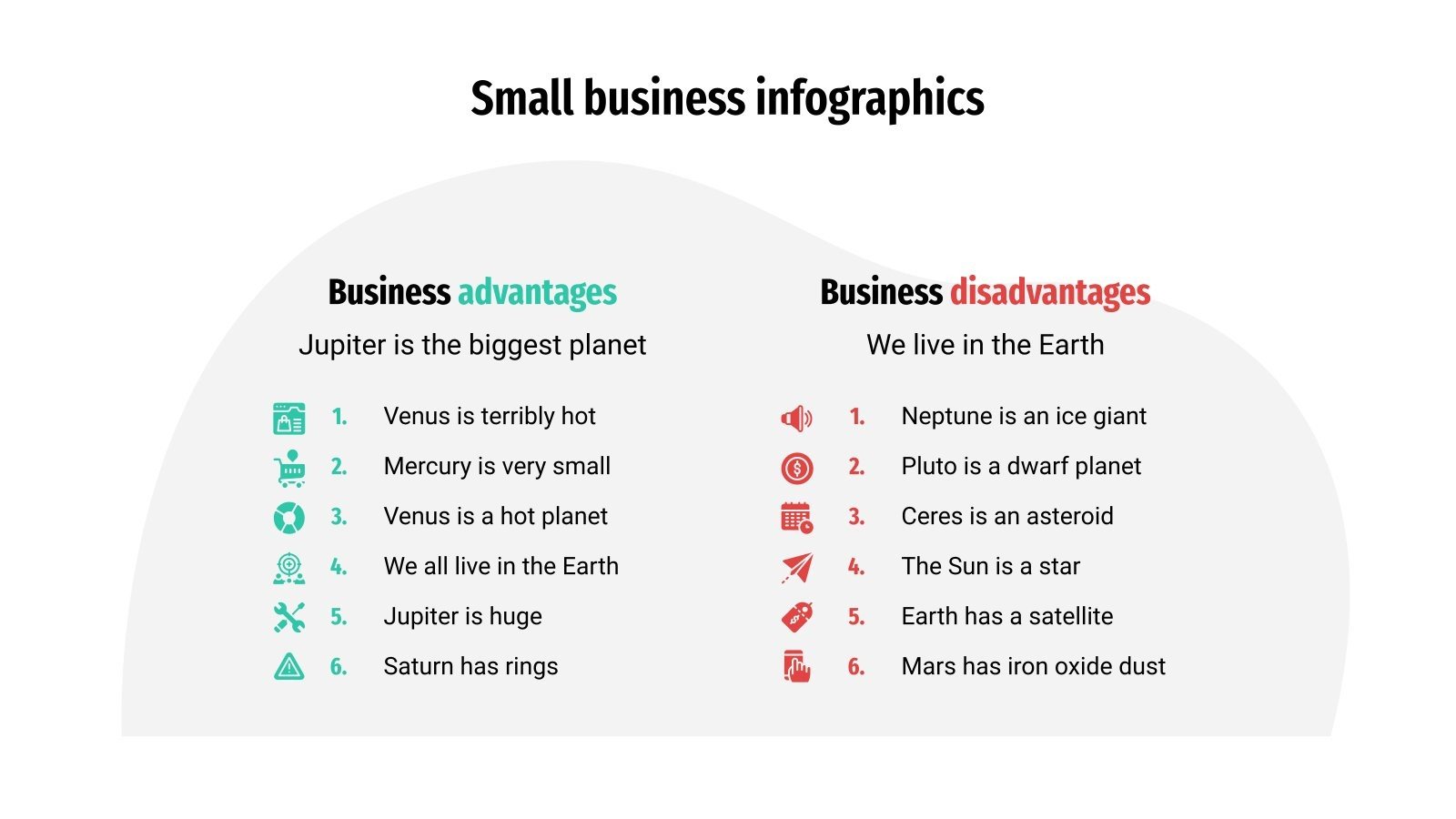 Small Business Infographics | Google Slides & PowerPoint