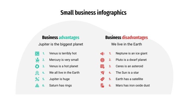 Small Business Infographics | Google Slides & PowerPoint