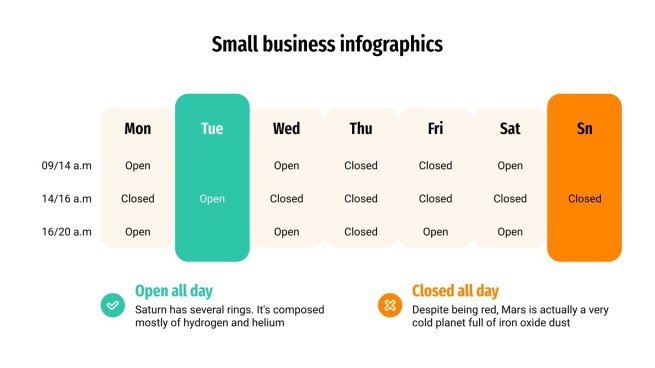 Small Business Infographics | Google Slides & PowerPoint