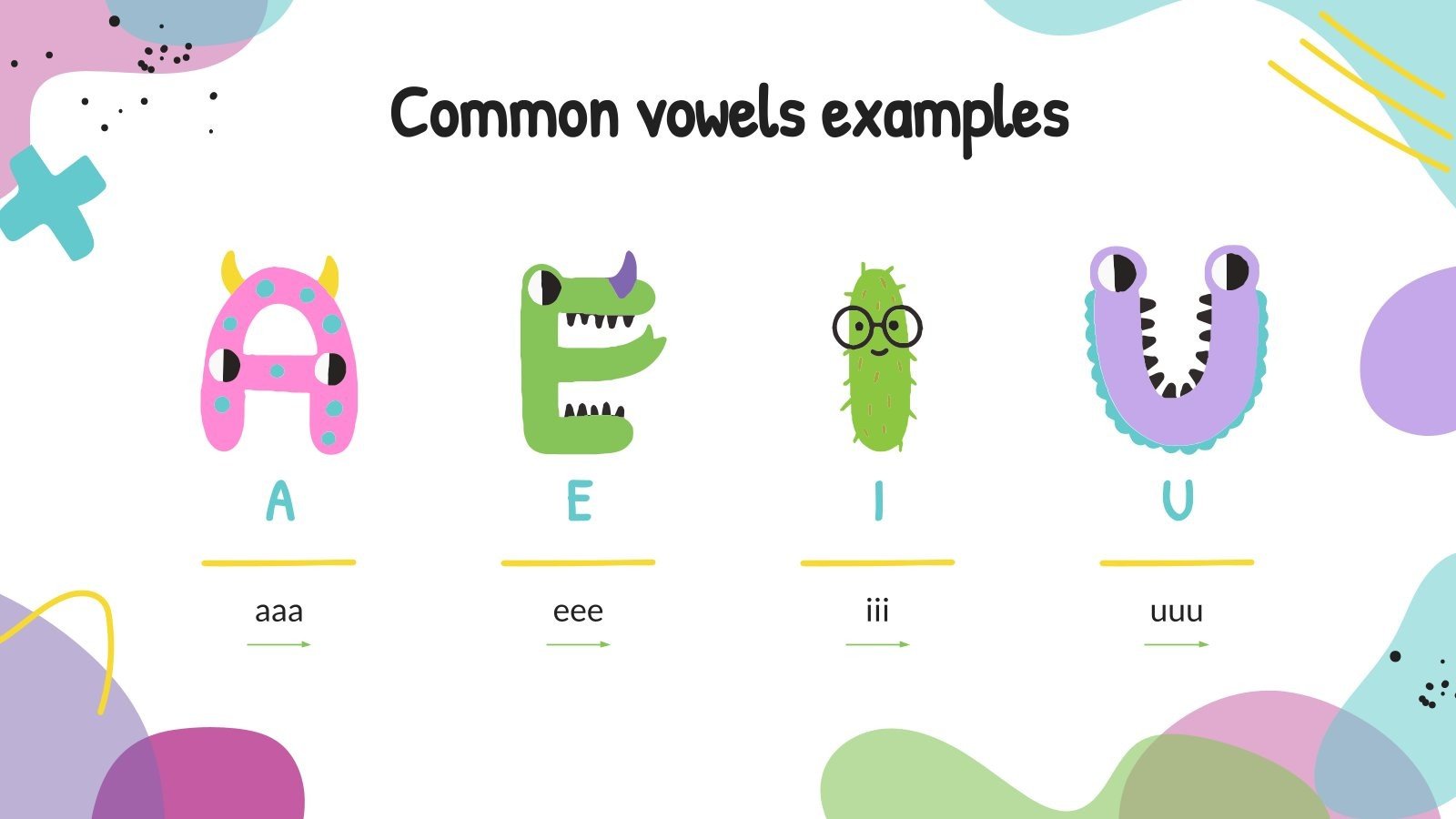 1st Grade: Consonants and Short Vowels Lesson | Google Slides