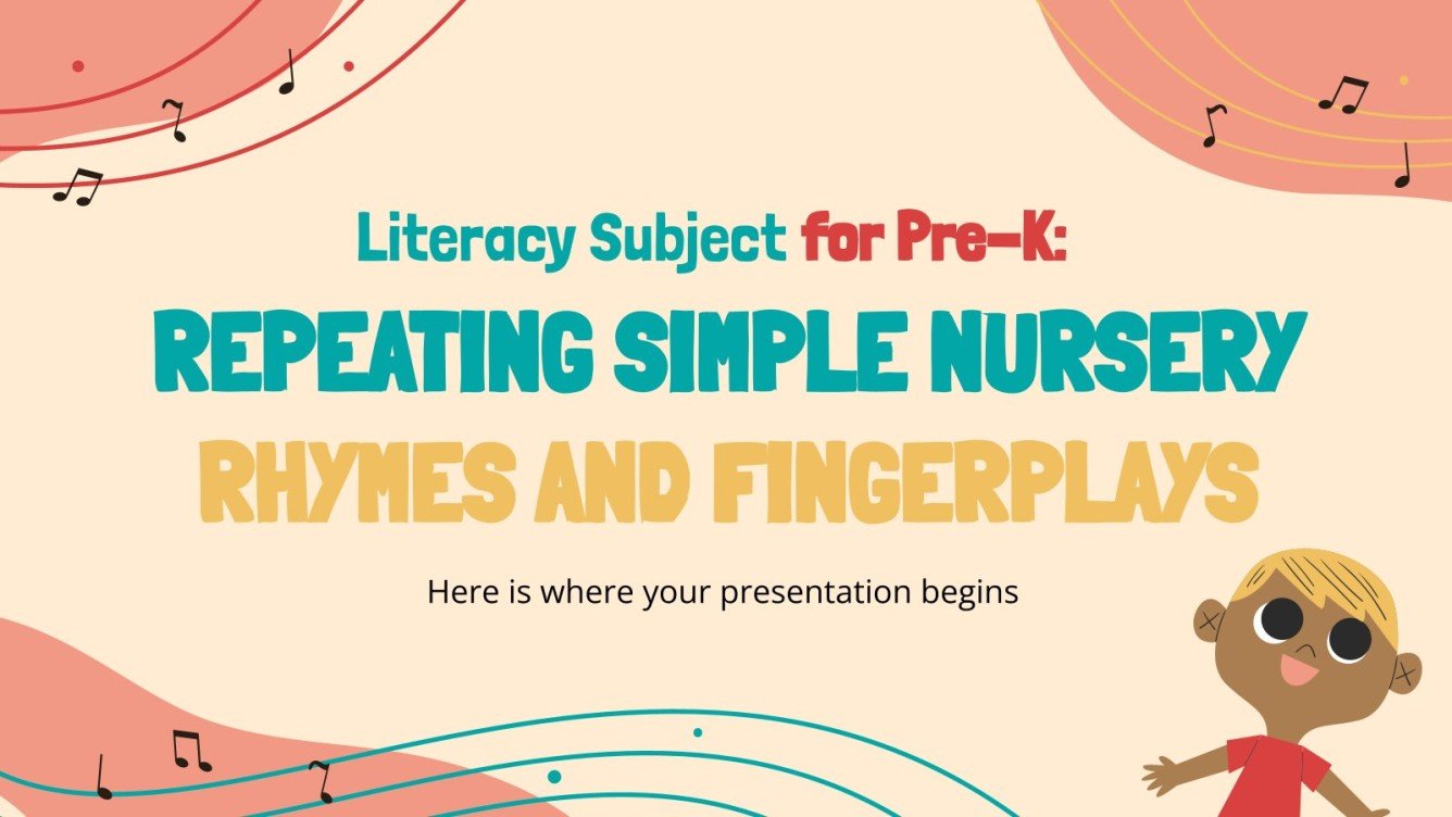 Templates about literacy for Google Slides & PowerPoint