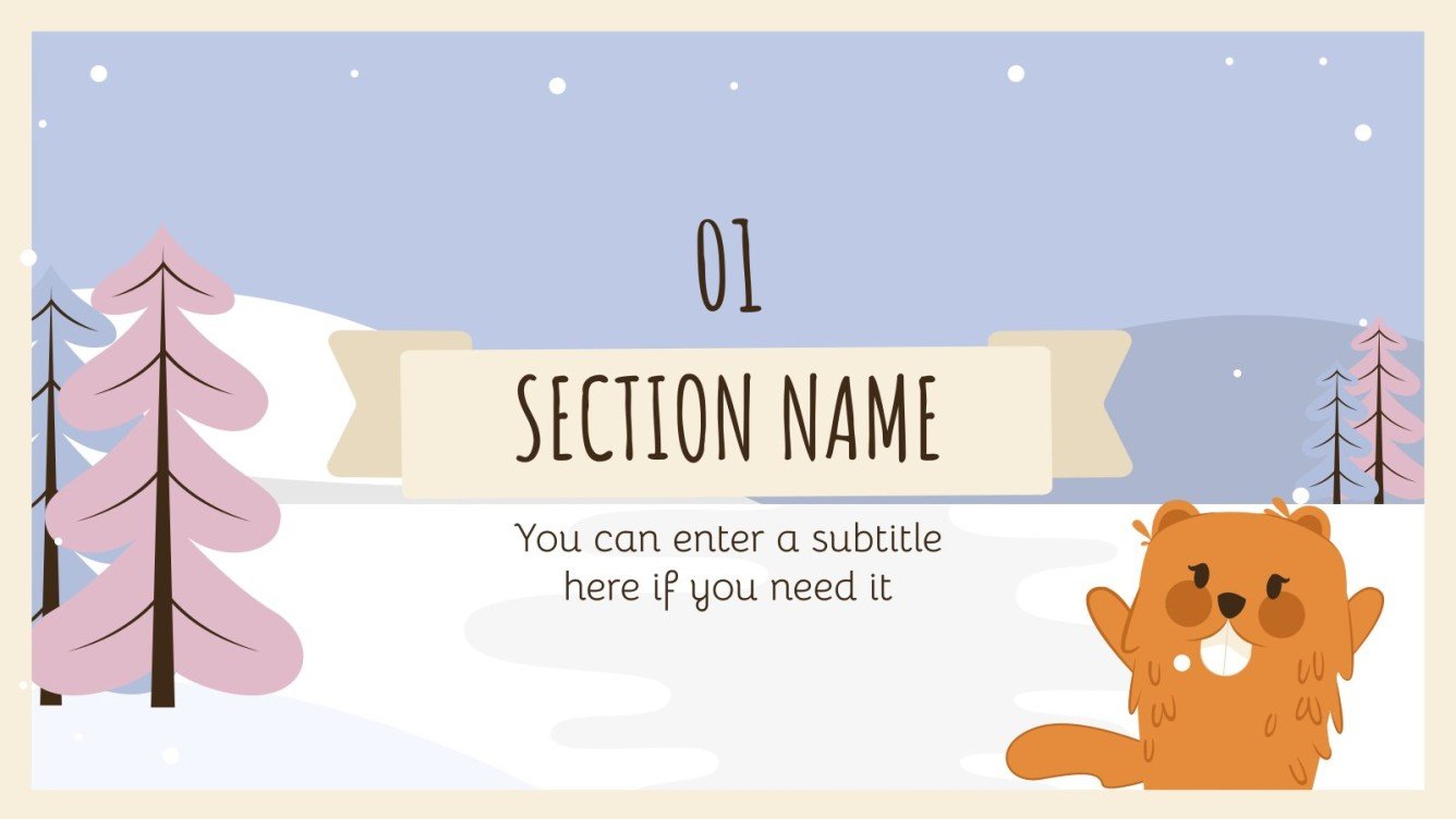 Groundhog Day Minitheme | Google Slides & PowerPoint