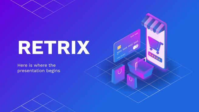 Retrix | Plantilla gratuita de Google Slides y PowerPoint