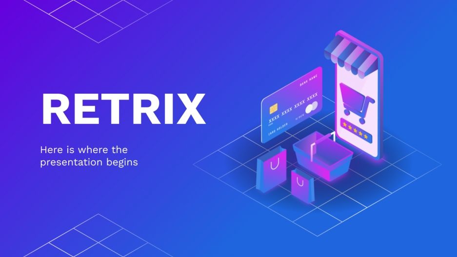 Retrix | Plantilla gratuita de Google Slides y PowerPoint