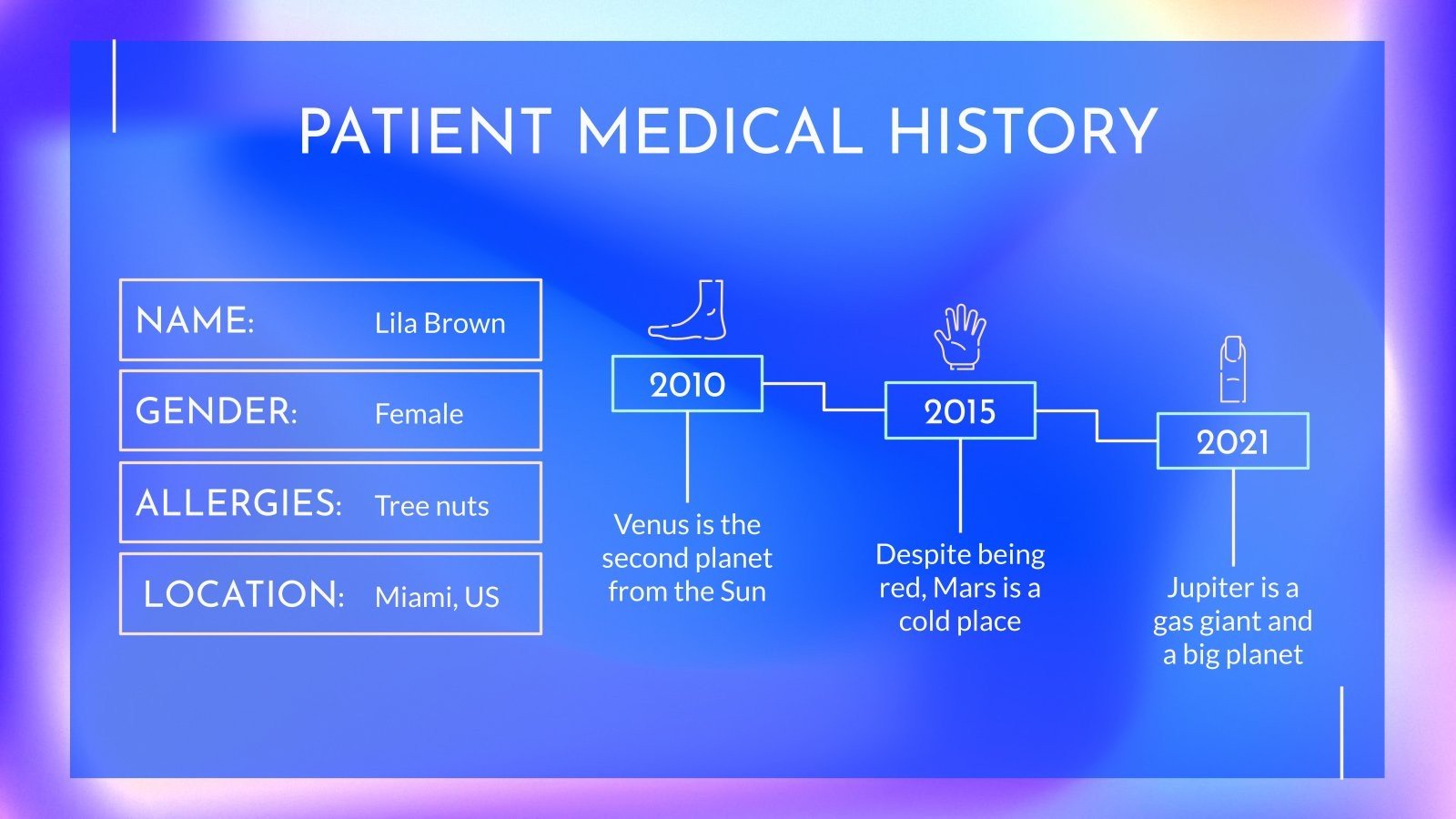 Low Bone Density Clinical Case | Google Slides & PowerPoint