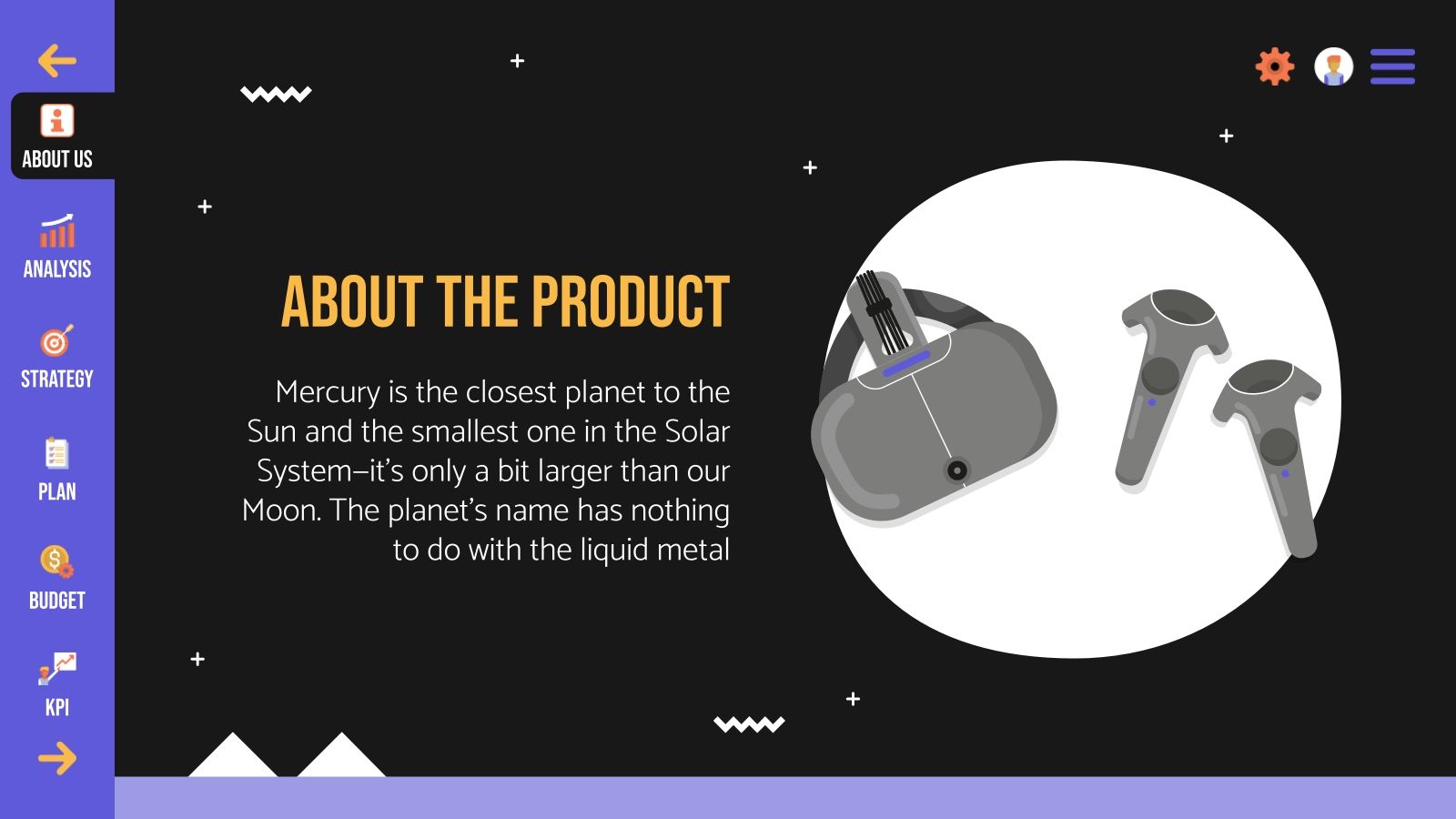 VR Gaming Campaign | Google Slides & PowerPoint theme