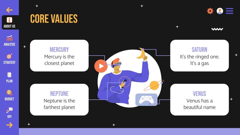 VR Gaming Campaign | Google Slides & PowerPoint theme