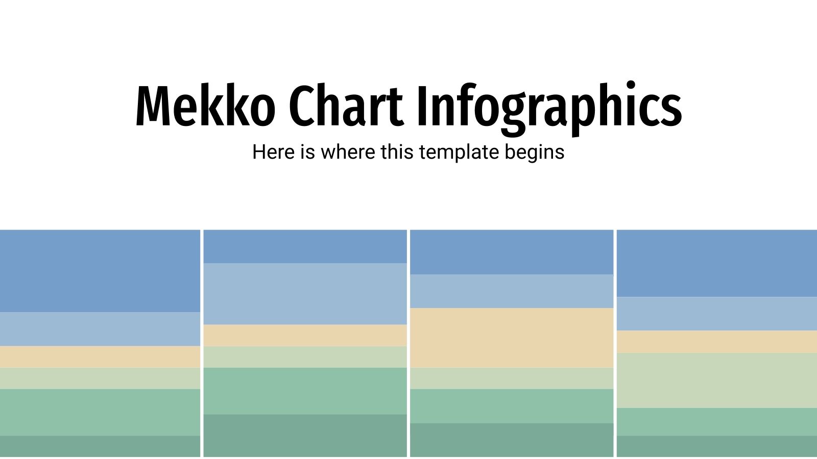 Mekko Chart Infographics for Google Slides and PowerPoint