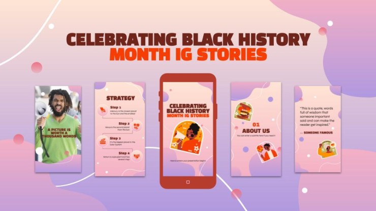 Free templates about African Americans for Google Slides & PPT