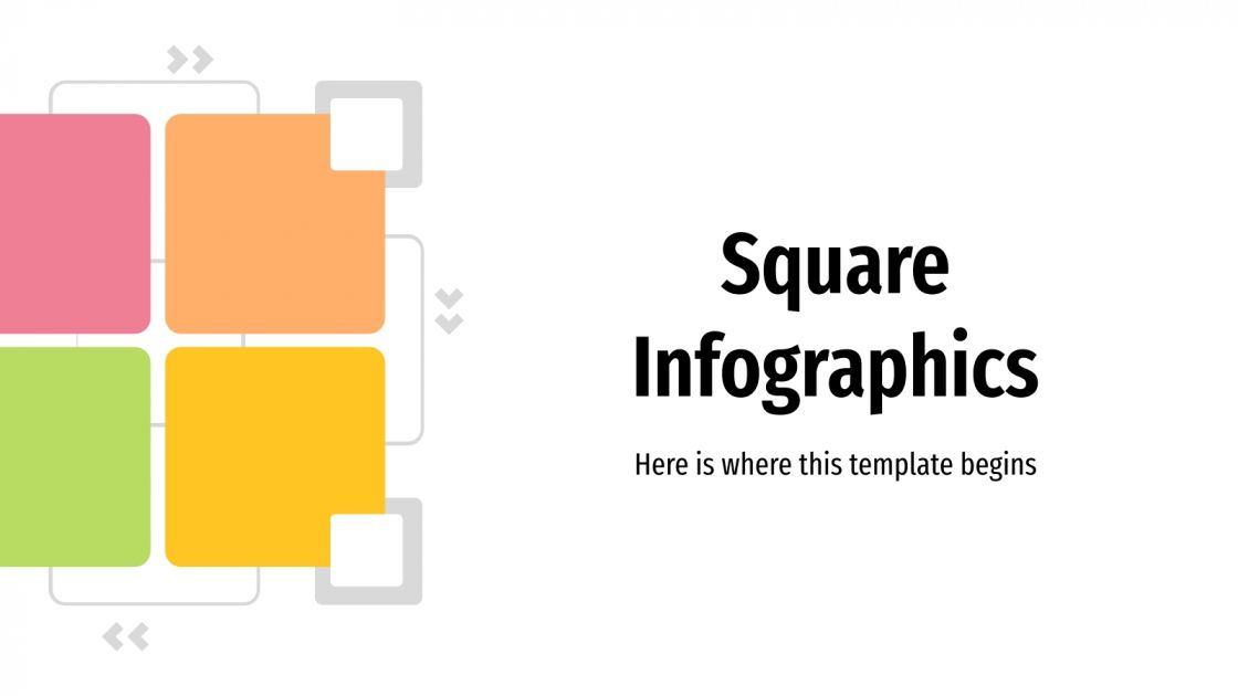 Free Square Infographics for Google Slides and PowerPoint