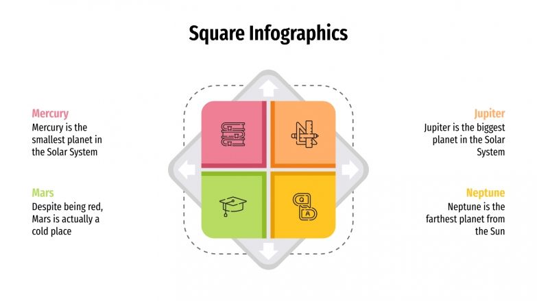 Free Square Infographics for Google Slides and PowerPoint