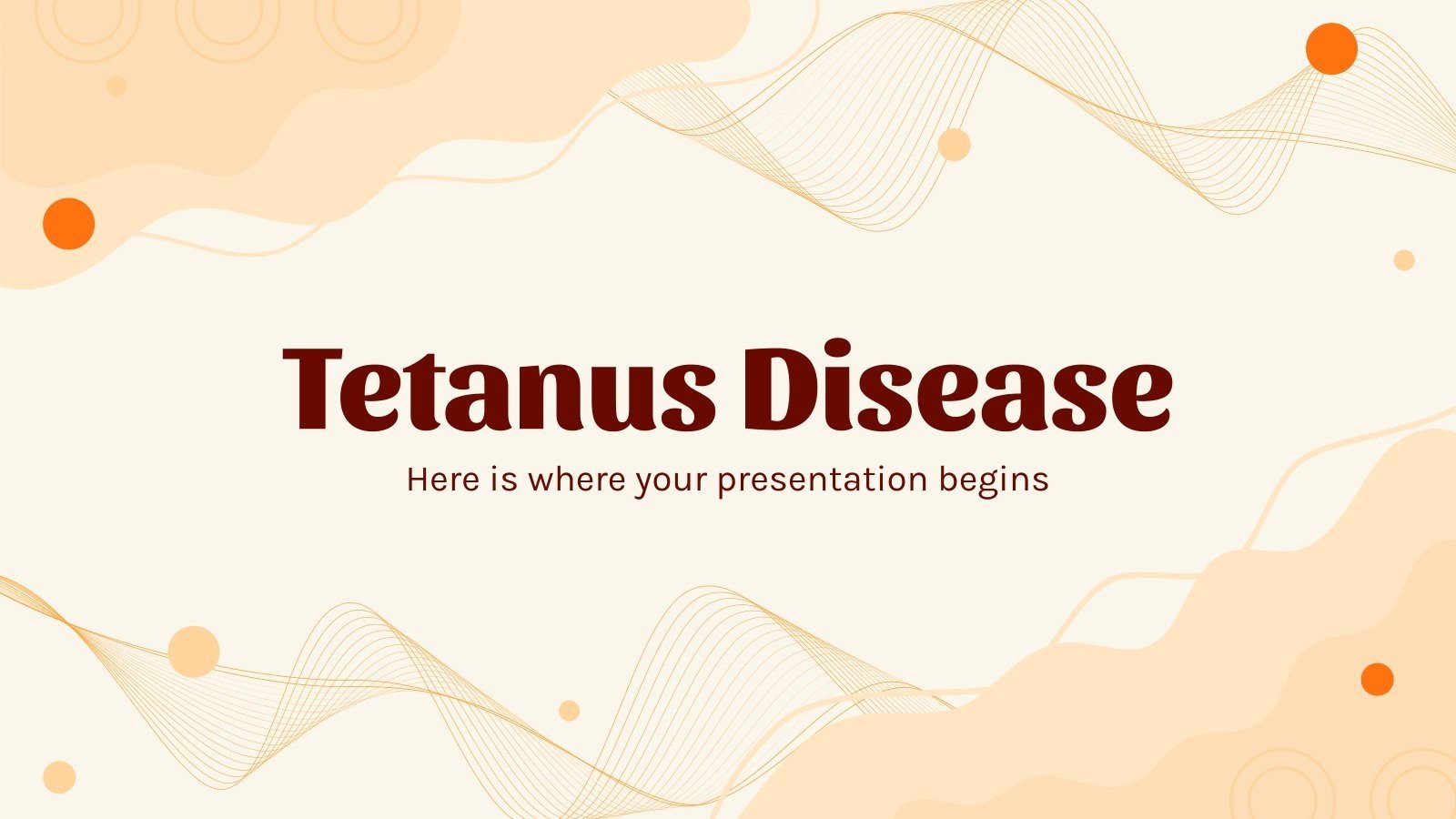 Tetanus Disease | Google Slides & PowerPoint