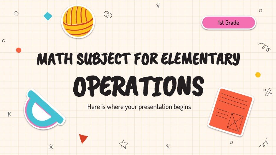 Math for Elementary: Operations | Google Slides & PowerPoint