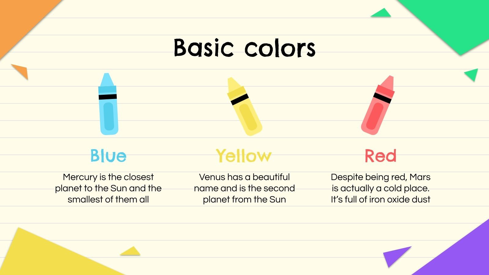 Color mixing for Pre-K | Google Slides & PowerPoint