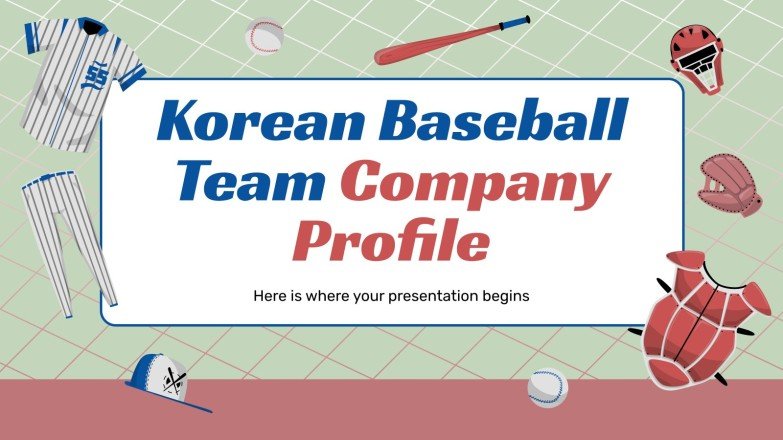 Free Baseball Google Slides and PPT Templates
