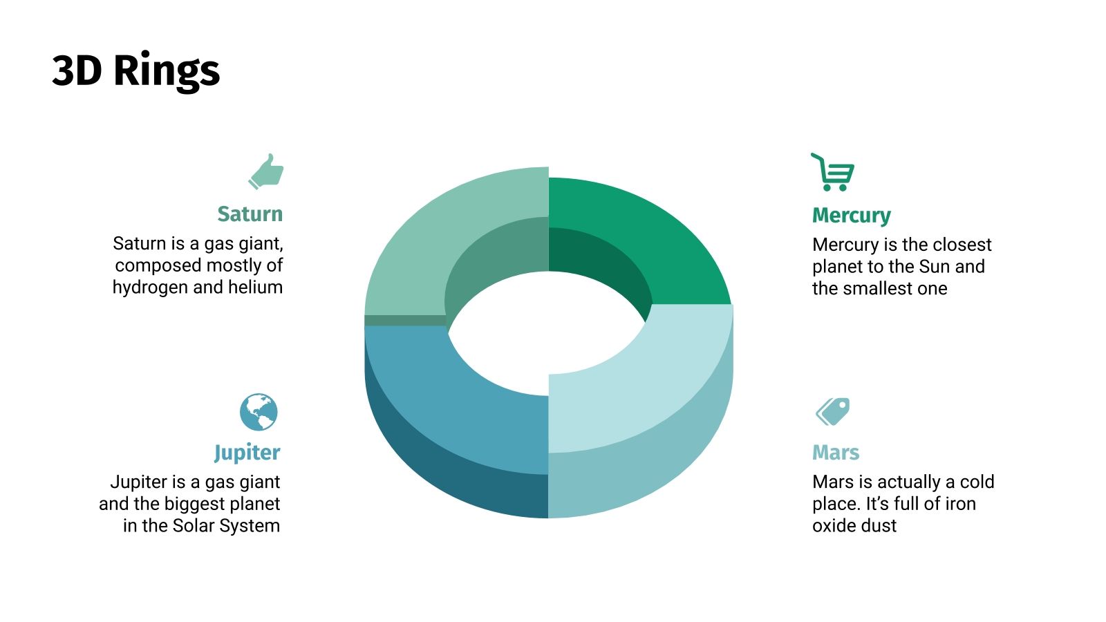 Free 3D Rings for Google Slides and PowerPoint