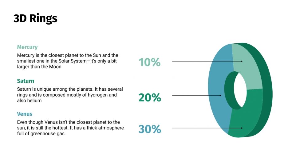 Free 3D Rings for Google Slides and PowerPoint