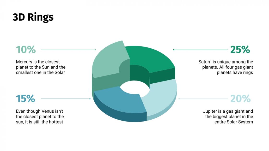 Free 3D Rings for Google Slides and PowerPoint