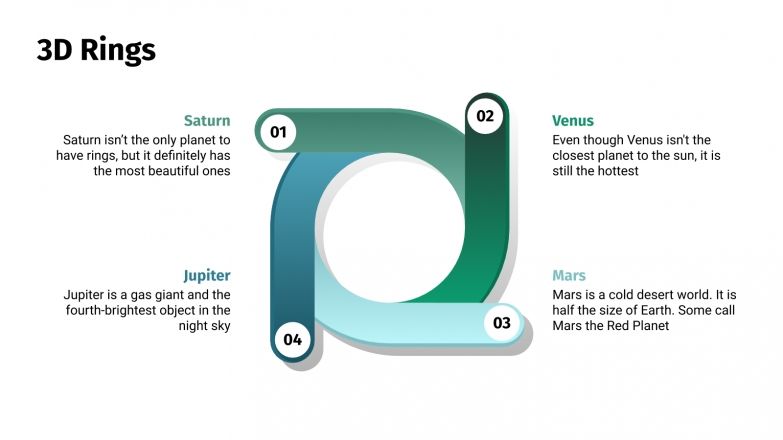 Free 3D Rings for Google Slides and PowerPoint