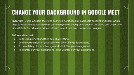 Soccer Field Backgrounds | Google Slides & PowerPoint