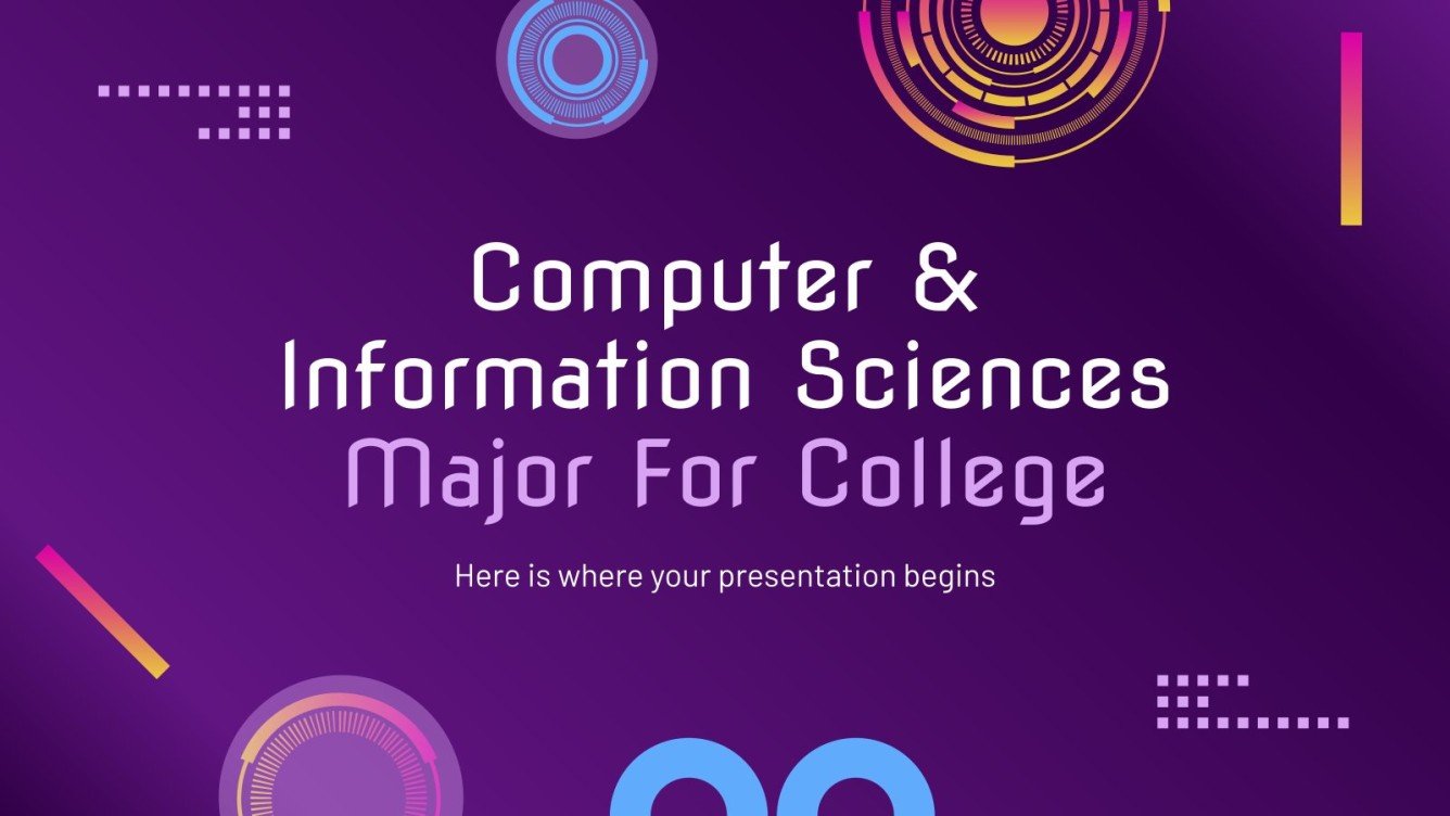 Modèles gratuits de Google Slides et PPT sur l'informatique