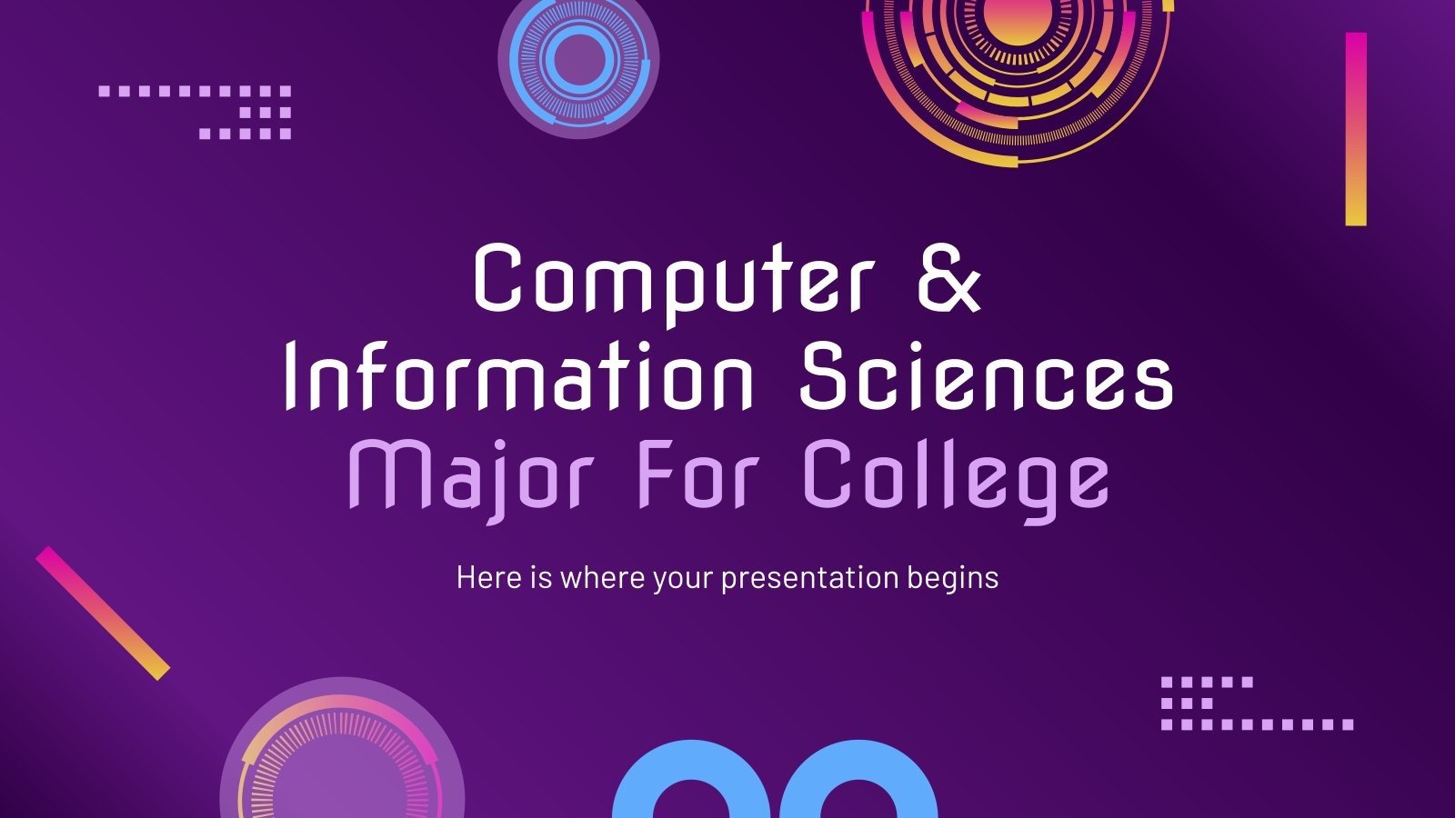 Modèles gratuits de Google Slides et PPT sur l'informatique