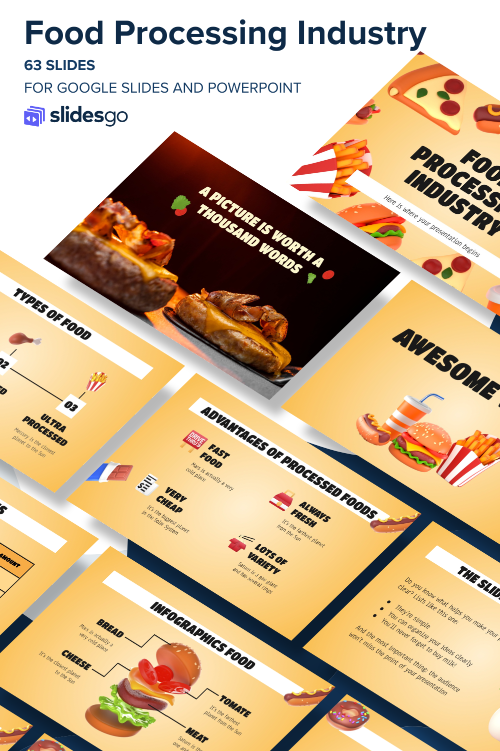 Food Processing Industry | Google Slides & PowerPoint