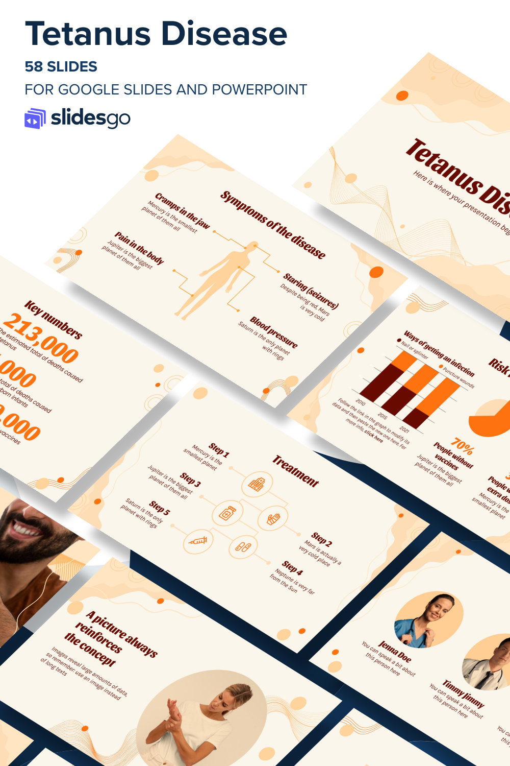 Tetanus Disease | Google Slides & PowerPoint