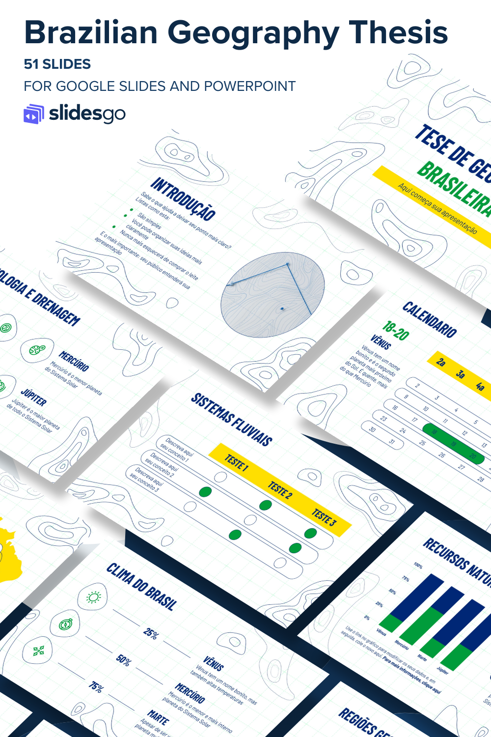 Brazilian Geography Thesis | Google Slides & PowerPoint