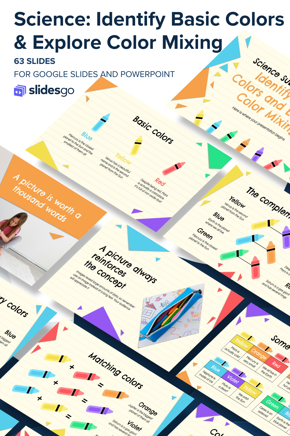 Color mixing for Pre-K | Google Slides & PowerPoint