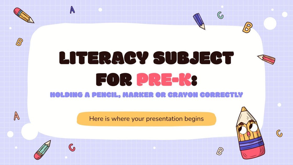 Templates about literacy for Google Slides & PowerPoint
