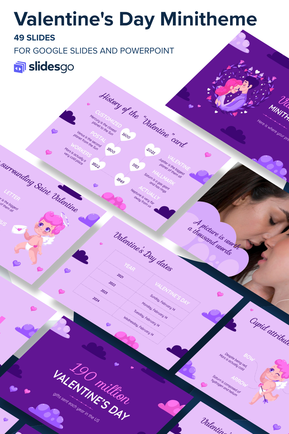 Valentine's Day Minitheme | Google Slides & PowerPoint