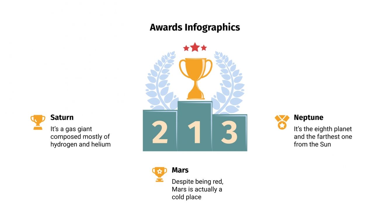 Free Awards Infographics for Google Slides and PowerPoint