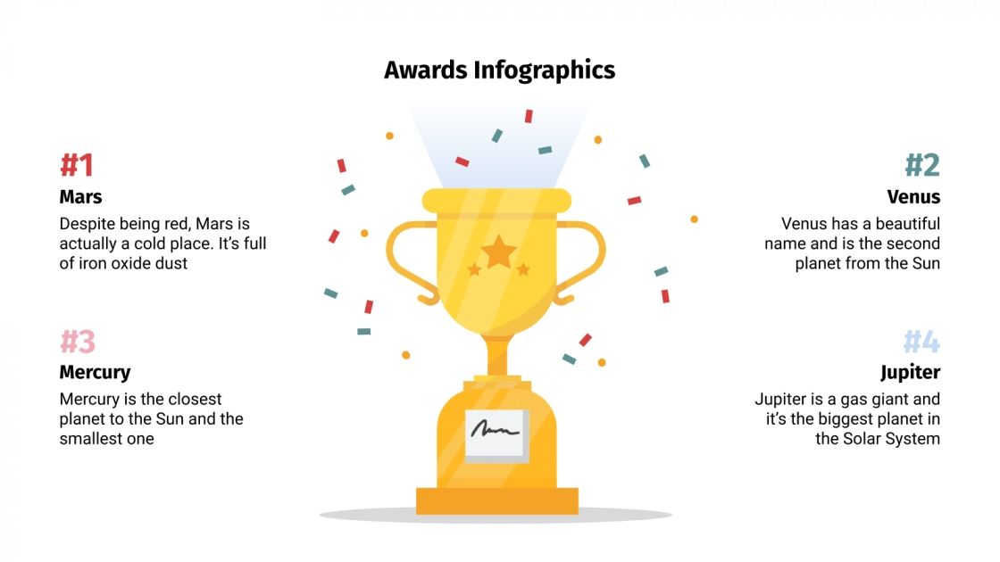 Free Awards Infographics for Google Slides and PowerPoint