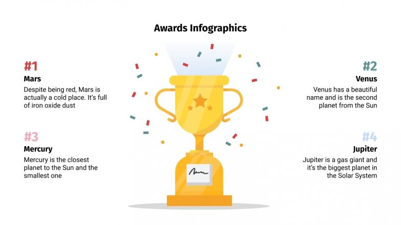 Free Awards Infographics for Google Slides and PowerPoint