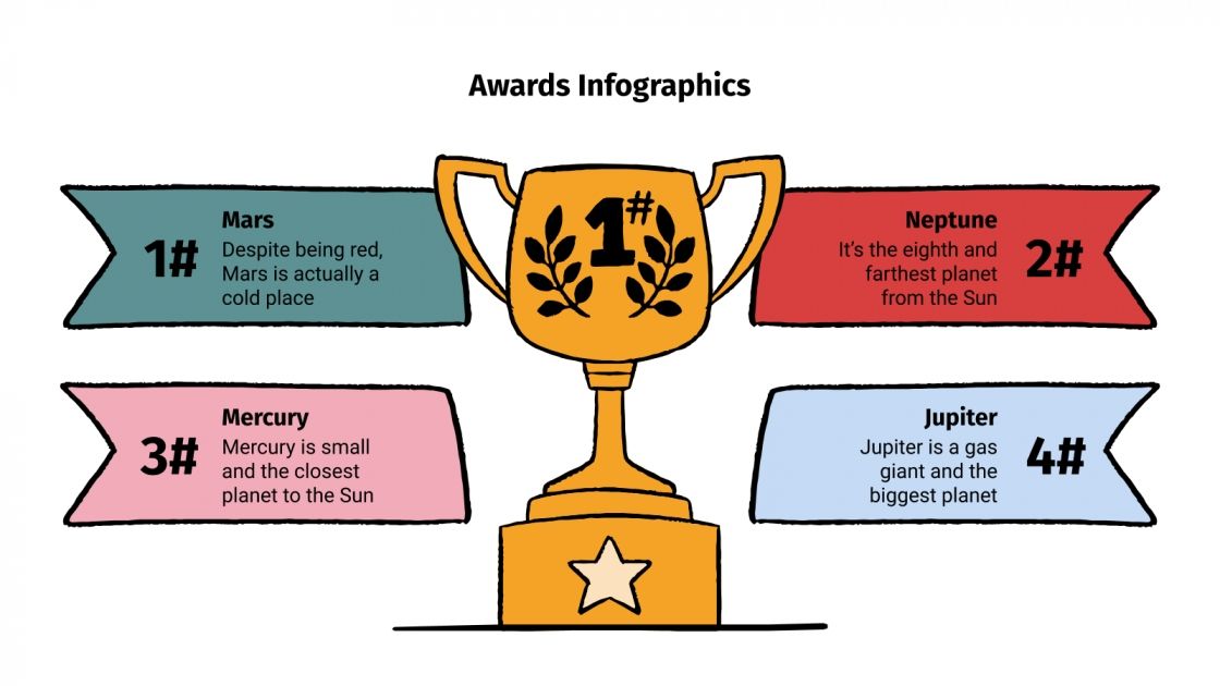 Free Awards Infographics for Google Slides and PowerPoint