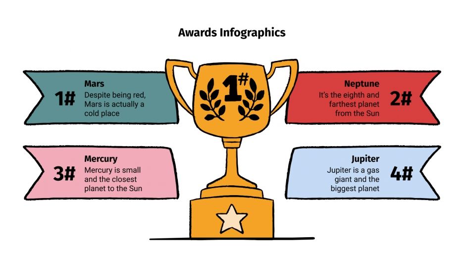 Free Awards Infographics for Google Slides and PowerPoint