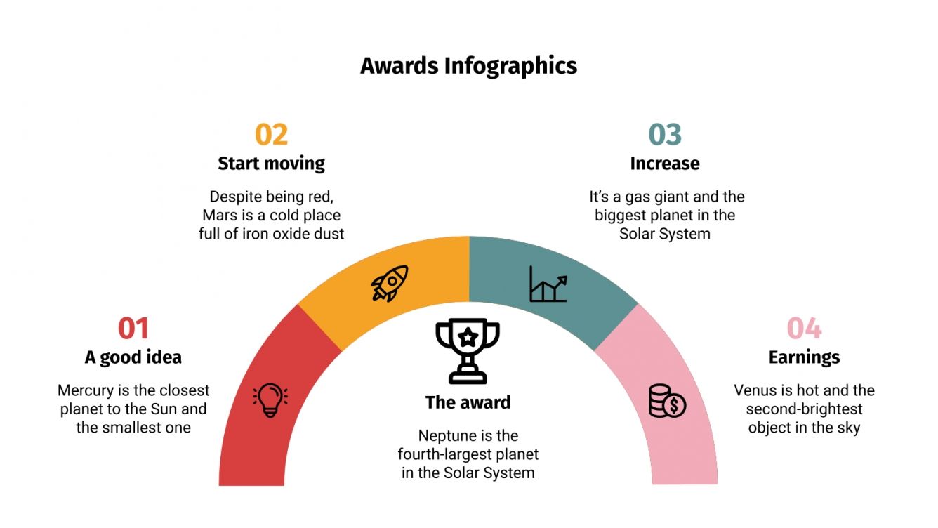 Free Awards Infographics for Google Slides and PowerPoint