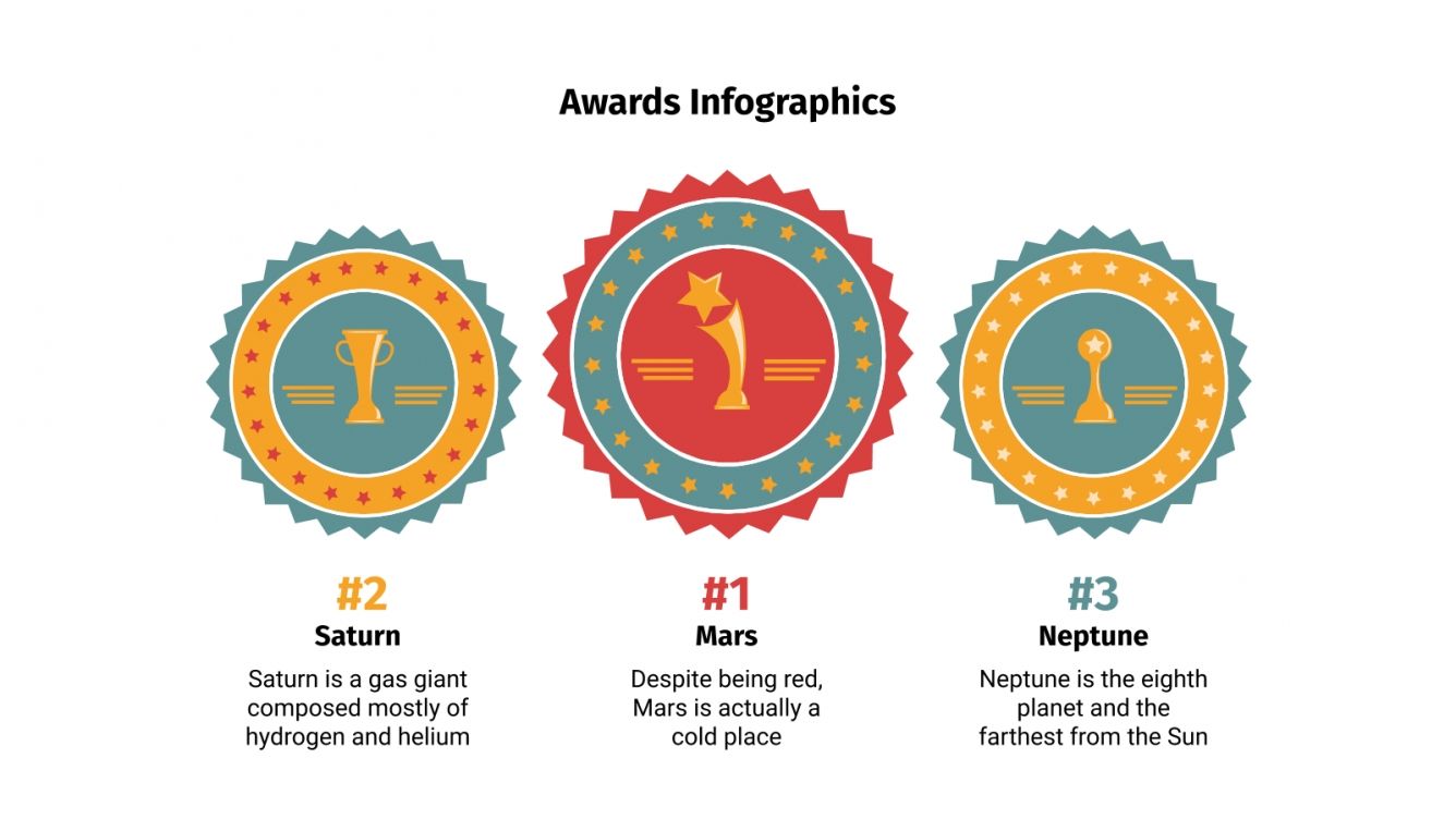 Free Awards Infographics for Google Slides and PowerPoint