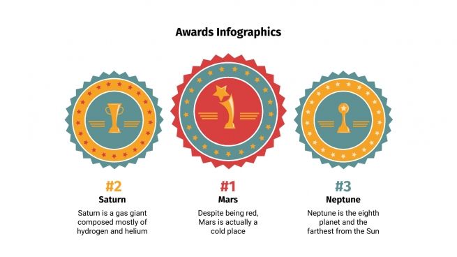 Free Awards Infographics for Google Slides and PowerPoint