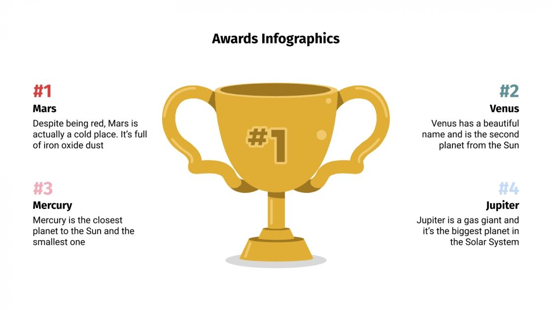 Free Awards Infographics for Google Slides and PowerPoint