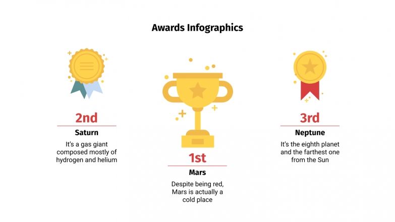 Free Awards Infographics for Google Slides and PowerPoint
