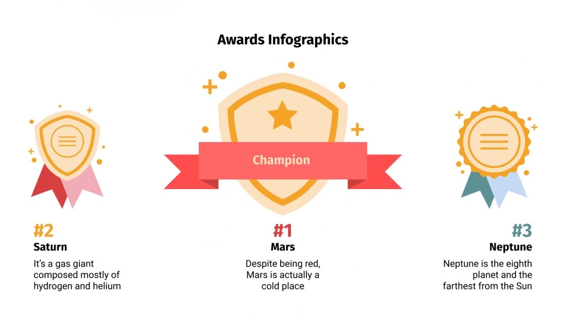Free Awards Infographics for Google Slides and PowerPoint