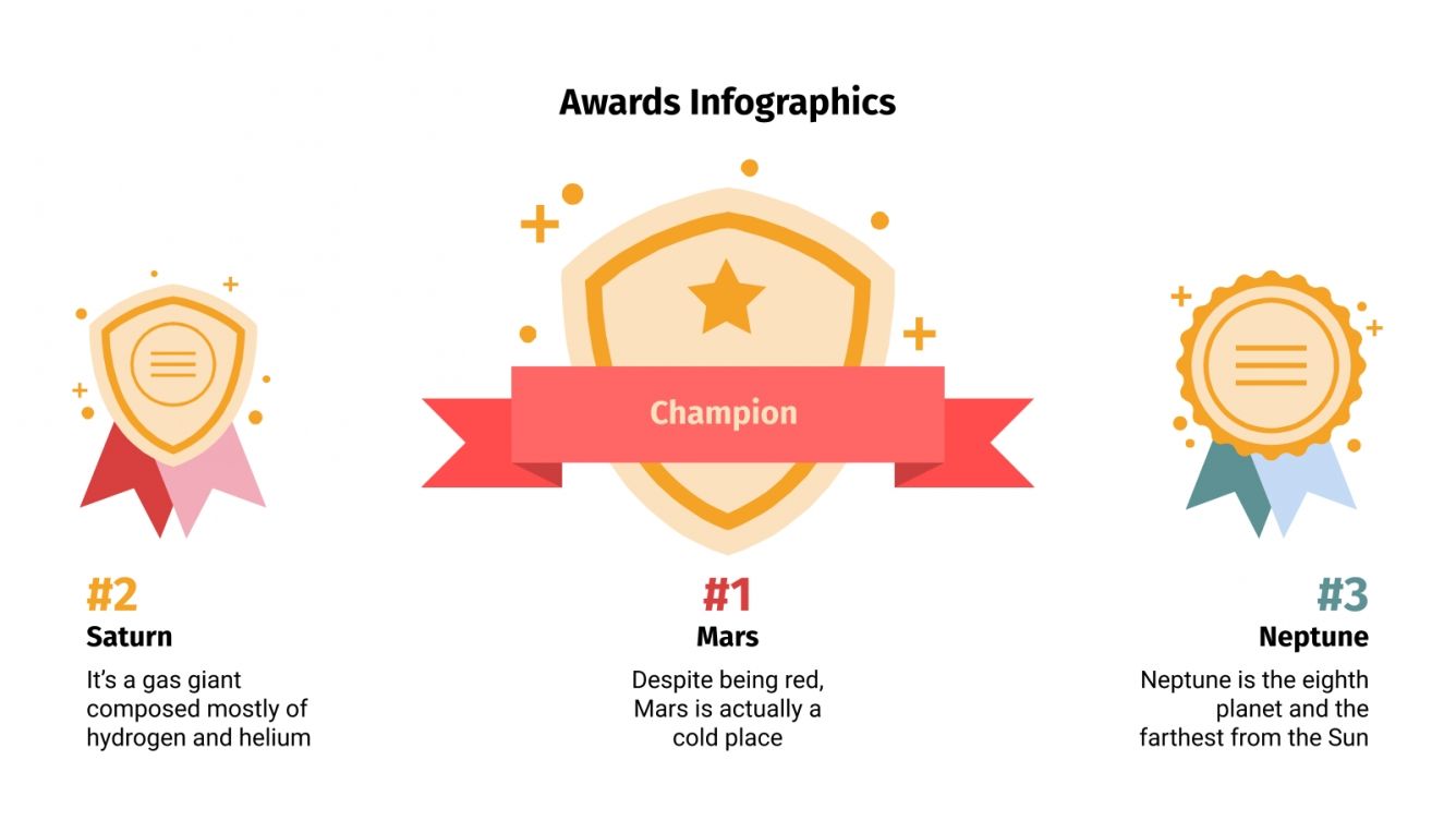 Free Awards Infographics for Google Slides and PowerPoint